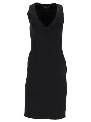 Polo Ralph Lauren Vintage Sleeveless V-neck Dress - Black