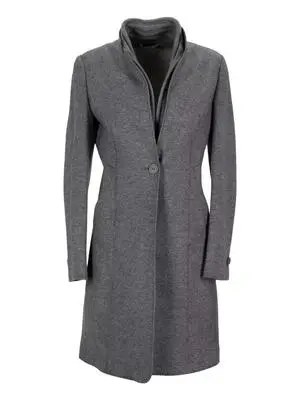 Brunello Cucinelli Single-breasted Coat - Grey