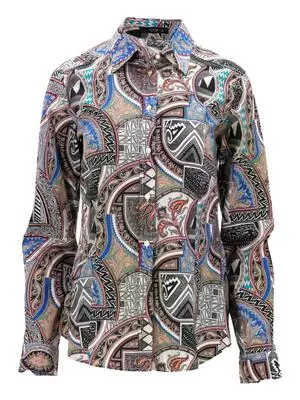 Etro Long-sleeve Shirt - Blue