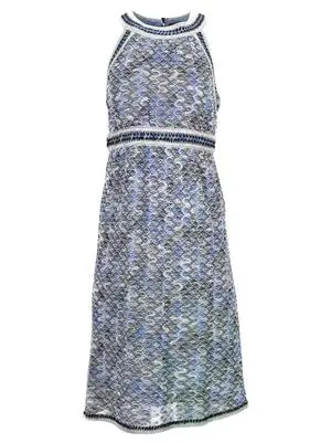 Missoni Halter-neck Midi Dress - Blue