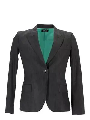 Dolce & Gabbana Single-breasted Blazer - Black