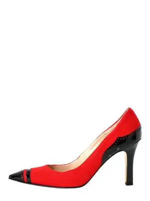Manolo Blahnik Pointed-toe Pumps - Red