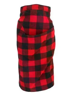 Marni Check-print Midi Skirt - Red