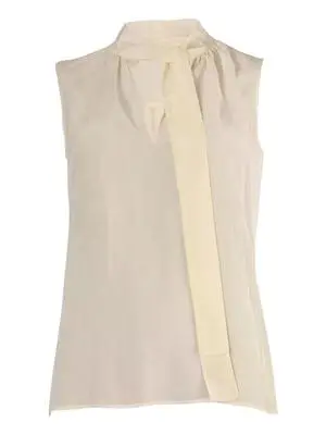 TORY BURCH Tie Sleeveless Top
