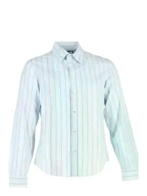 Gucci Striped-pattern Button-up Shirt - Blue