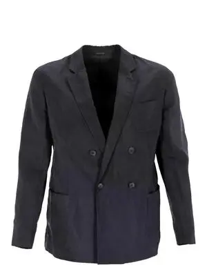Giorgio Armani Double-breasted Blazer - Grey