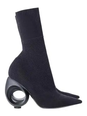 Burberry Kimberley Pointed-toe Ankle Boots - Black