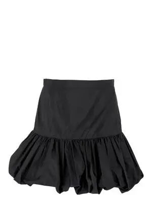 Stella McCartney Bubble-hem Mini Skirt - Black