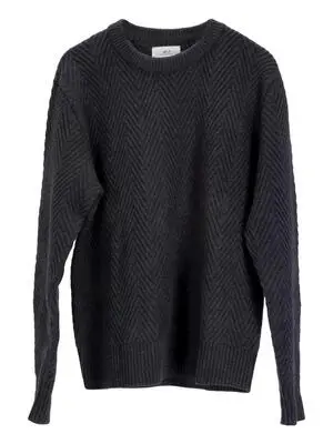 Mr P. Ribbed Merino-wool Sweater - Blue