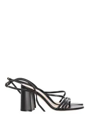 GIANVITO ROSSI Block-heel Sandals - Black