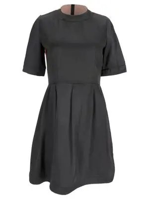 Marni A-line Color-block Mini Dress - Black