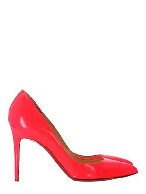 CHRISTIAN LOUBOUTIN Pigalle Pointed Leather Pumps - Pink