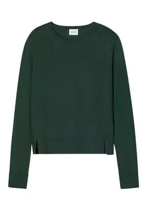 Closed Long Sleeve Crew Neck Knitwear - Green