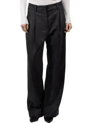 A.L.C. Pleated Tailored Trousers - Grey