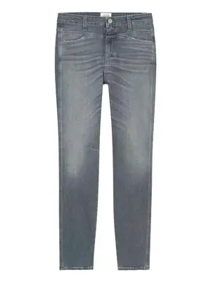 Closed Pusher Skinny Jeans - Grey
