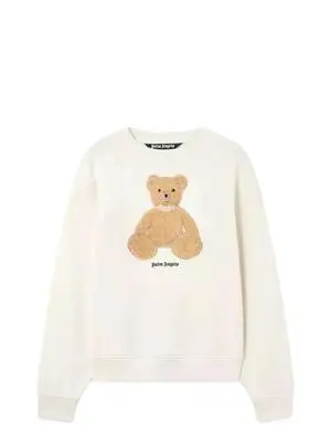 Palm Angels Bear Graphic Sweatshirt - Neutrals