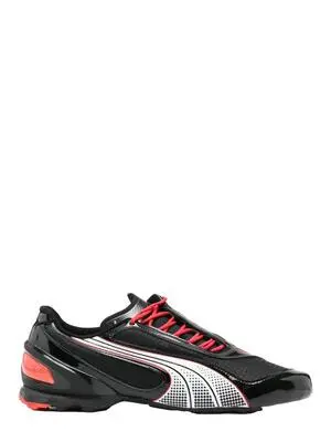 PUMA V-s1 Striped Lace-up Sneakers - Black