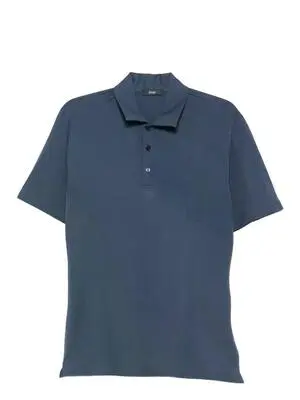 Herno Short-sleeve Polo Shirt - Blue