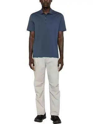 Herno Short-sleeve Polo Shirt Blue