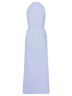 Proenza Schouler Selena Twist Back Maxi Dress - Purple