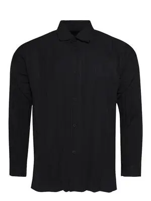 HOMME PLISSÃ ISSEY MIYAKE Edge Ensemble Shirt - Black