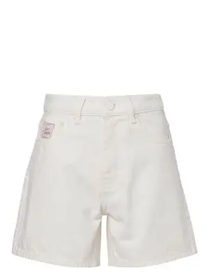 Ami Denim Shorts - White