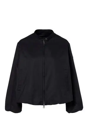 Moncler Gruissan Cotton-blend Bomber Jacket - Black