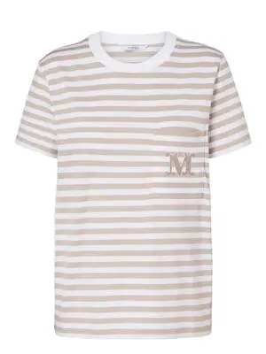 MAX MARA Max Mara Mxmoboli Cotton Jersey T-Shirt
