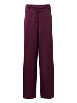 Dries Van Noten Wide-leg Trousers - Purple