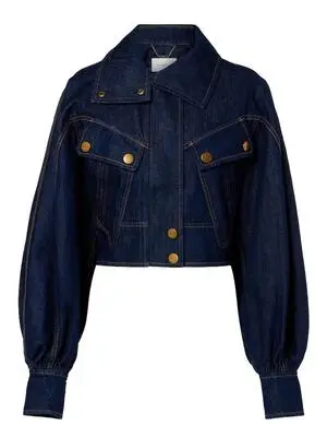 Zimmermann Luna Denim Jacket - Blue
