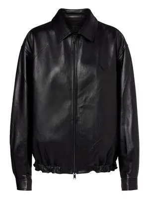 PRADA Leather Blouson Jacket