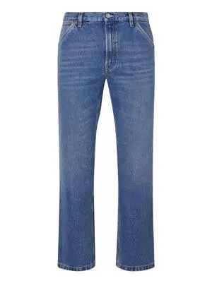 Prada Faded Slim Jeans - Blue
