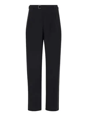 Giorgio Armani Asv Wide-leg Pants - Black