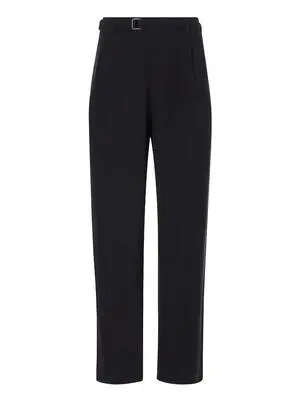 Giorgio Armani Asv Wide-leg Pants - Black