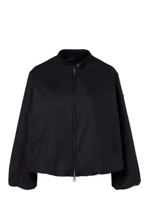 Moncler Gruissan Cotton-blend Bomber Jacket - Black