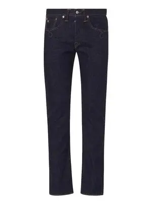 Ralph Lauren Embroidered Slim Jeans - Blue