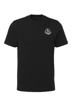 Moncler Cotton Jersey T-shirt - Black