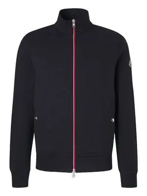 Moncler Archivio Cotton Jersey Jacket - Blue