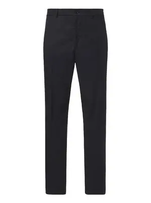 Moncler Cotton-blend Straight Leg Pants - Blue
