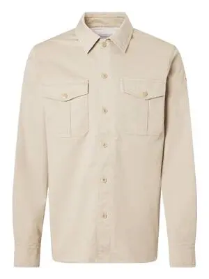 Moncler Cotton Shirt - Beige