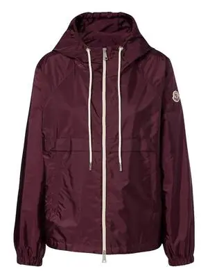 Moncler Coquelicot Technical Jacket - Burgundy