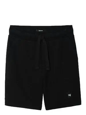 Zadig&Voltaire Pablo Sweatshirt Shorts - Black