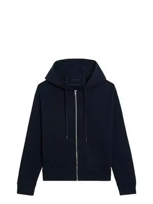 Zadig&Voltaire Sacha Embroidered Zip-up Hoodie - Encre