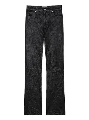 Zadig&Voltaire Evy Leather Flared Pants Black