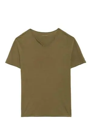 Zadig&Voltaire Monastir Henley T-shirt - Mousse