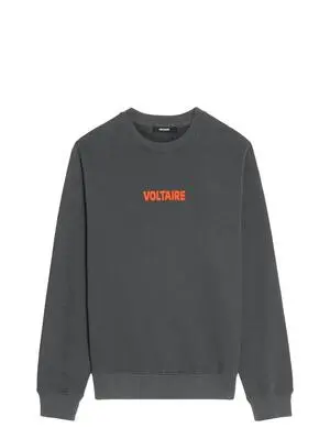 Zadig&Voltaire Aime Cotton Sweatshirt - Carbone