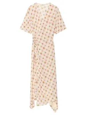 Zadig&Voltaire Printed Mid-length Dress - Pear