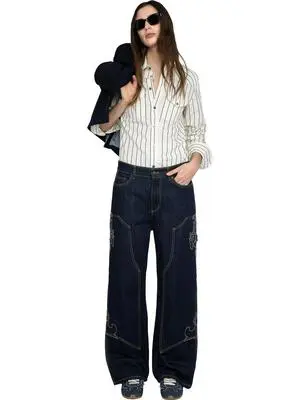 Zadig&Voltaire Thelma Cotton Shirt - Pear