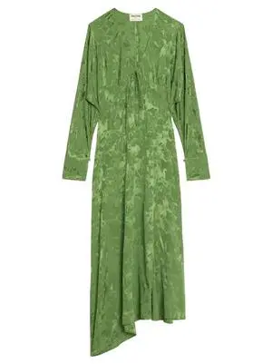 Zadig&Voltaire Rouna Silk Dress - Verveine