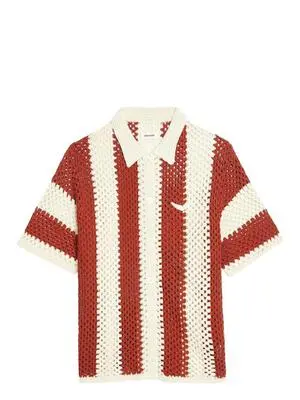 Zadig&Voltaire Ciara Striped Crochet Shirt - Judo